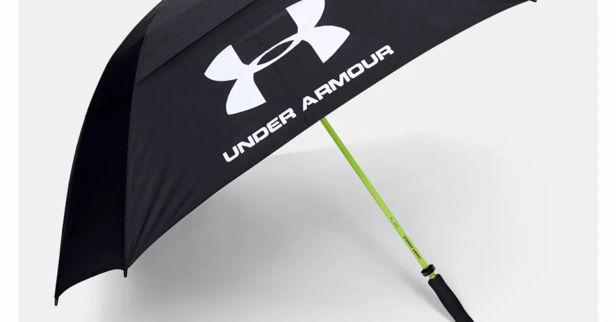Under Armour Double Canopy Golf Umbrella - 68 Inch - Payless4golf ...